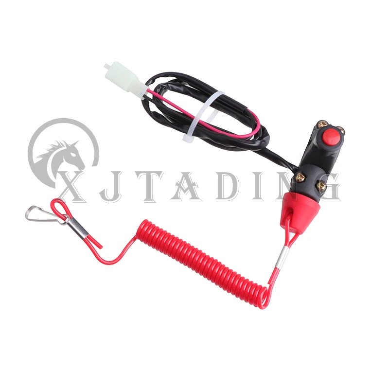 Motorcycle-ATV-Tether-Lanyard-Emergency-Kill-Stop-Engine-Switch-Push ...