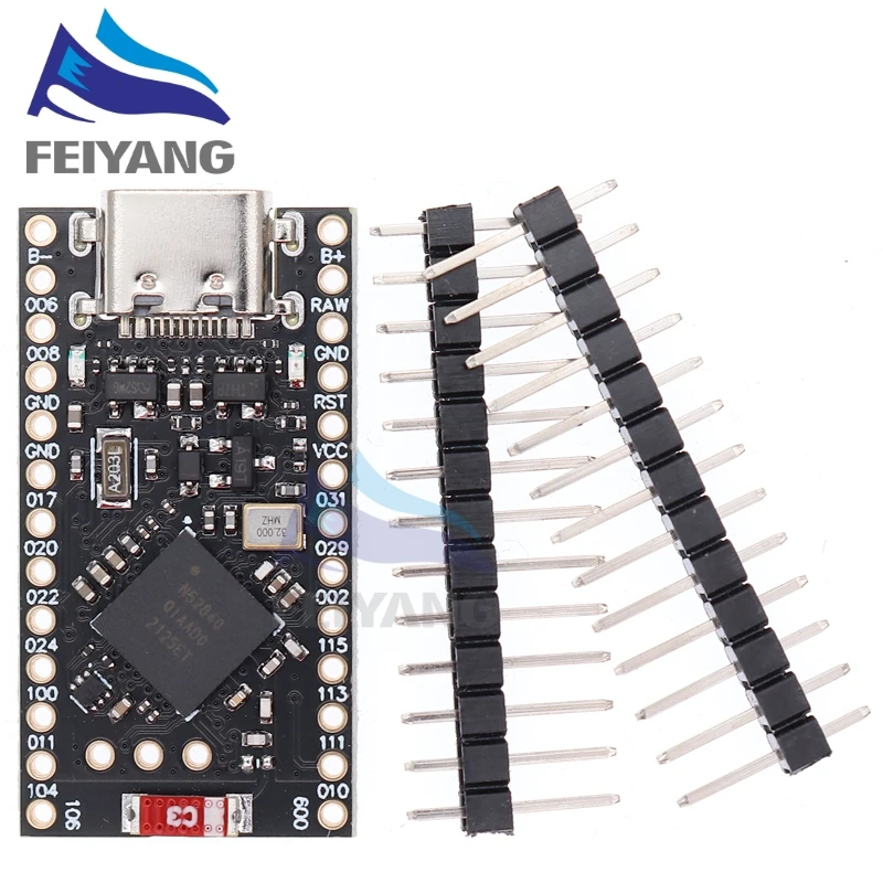 NRF52840-Development-Board-Compatible-With-Nice-Nano-V2-0-Bluetooth ...
