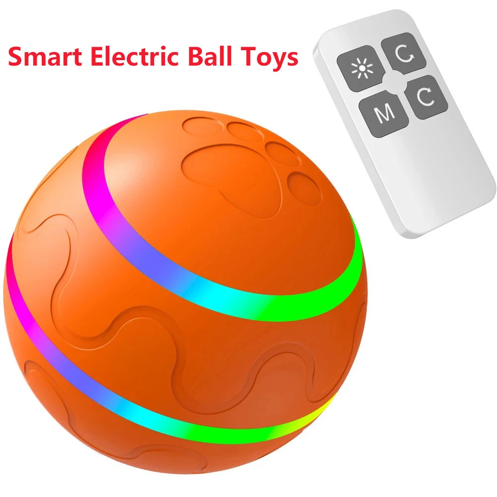 Smart interactive Pet Toy for Dog Cat Ball USB Rechargeable Funny ...