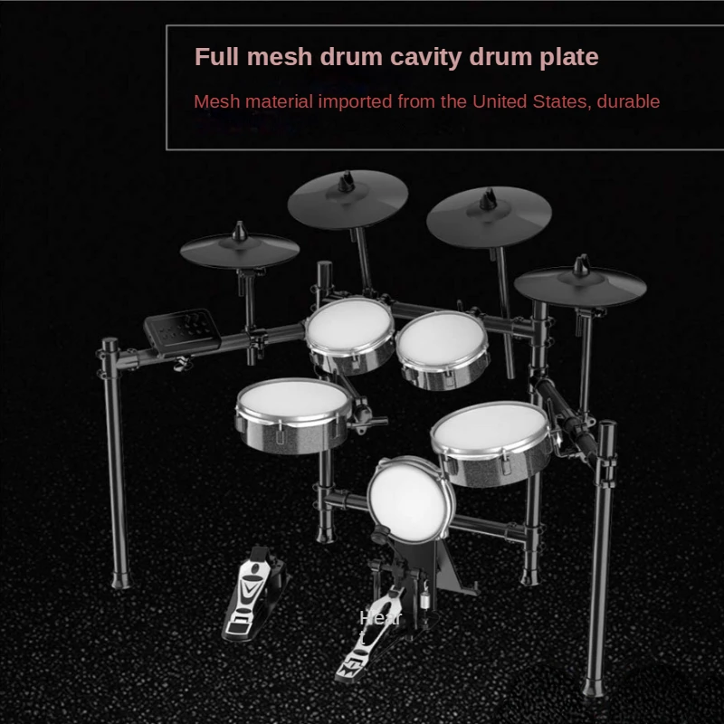 Digital-Electronic-Drum-Set-Professional-for-Adults-Battery-Electronic ...