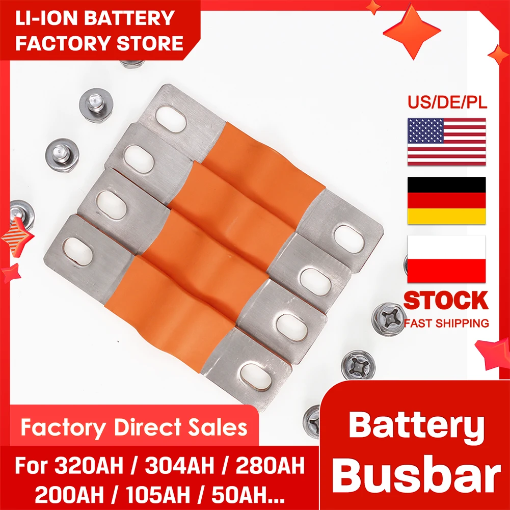 Busbar Tembaga + Nikel 300A Bus Bar Fleksibel untuk Bagian Kemasan ...