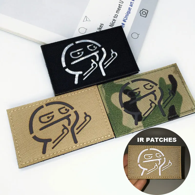 1pc-Tactical-Patches-IR-Infrared-Reflective-Morale-Patches-on-Backpack-Vest-Clothing-Outdoor ...