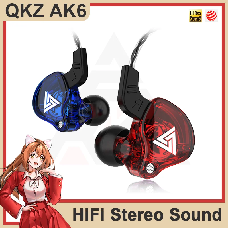 Original-QKZ-AK6-HiFi-Surround-Sound-In-Ear-With-Mic-Music-3-5mm-Wired ...