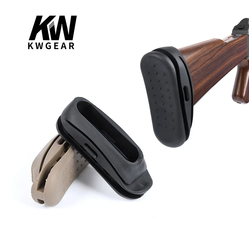 Tactical-Airsoft-Gun-Rifle-AK-47-AK74-AK74U-SVD-AKM-Buttstock-Stock-Pad-Shockproof-Rubber ...