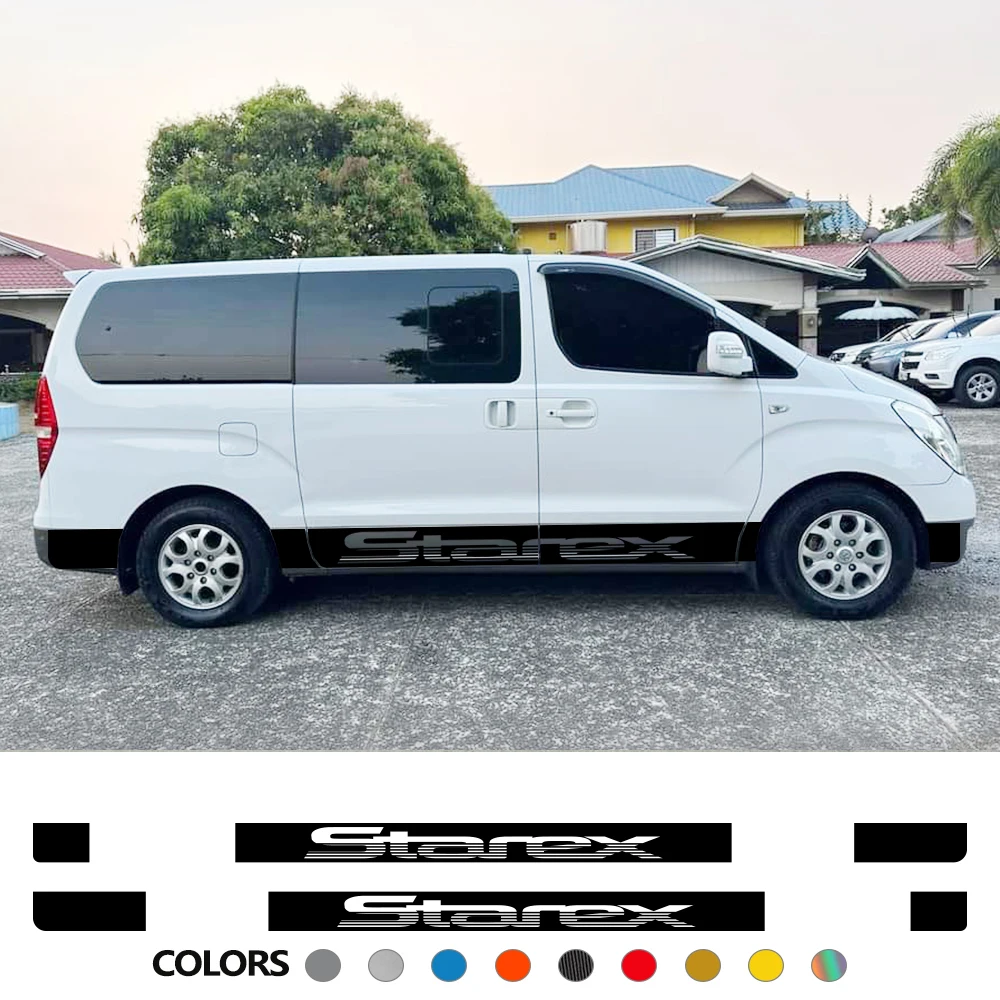 Van Door Side Stickers For Hyundai Grand Starex H1 Royale H200 H300 A1 ...