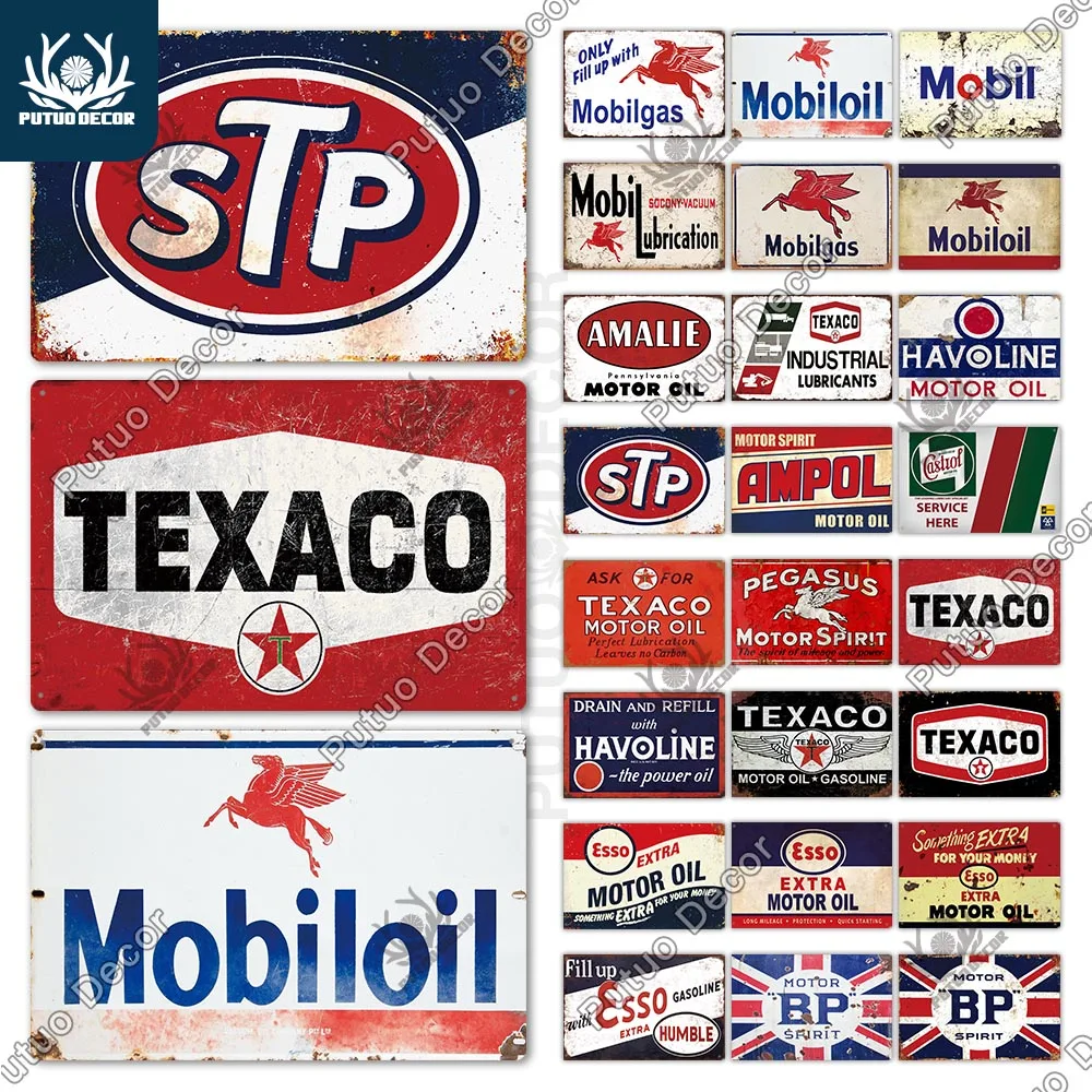 Putuo-Decor-Mobil-Tin-Sign-Metal-Sign-Vintage-Plaque-Metal-for-Garage ...