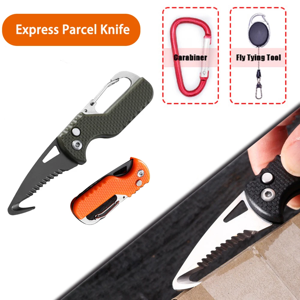 Foldable-Multifunctional-Express-Parcel-Knife-Outdoor-Portable-Camping ...