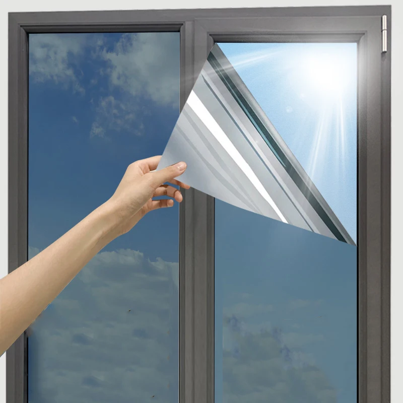 AFDB One Way Window Film Mirror Effect Tint Glass Covering for Home