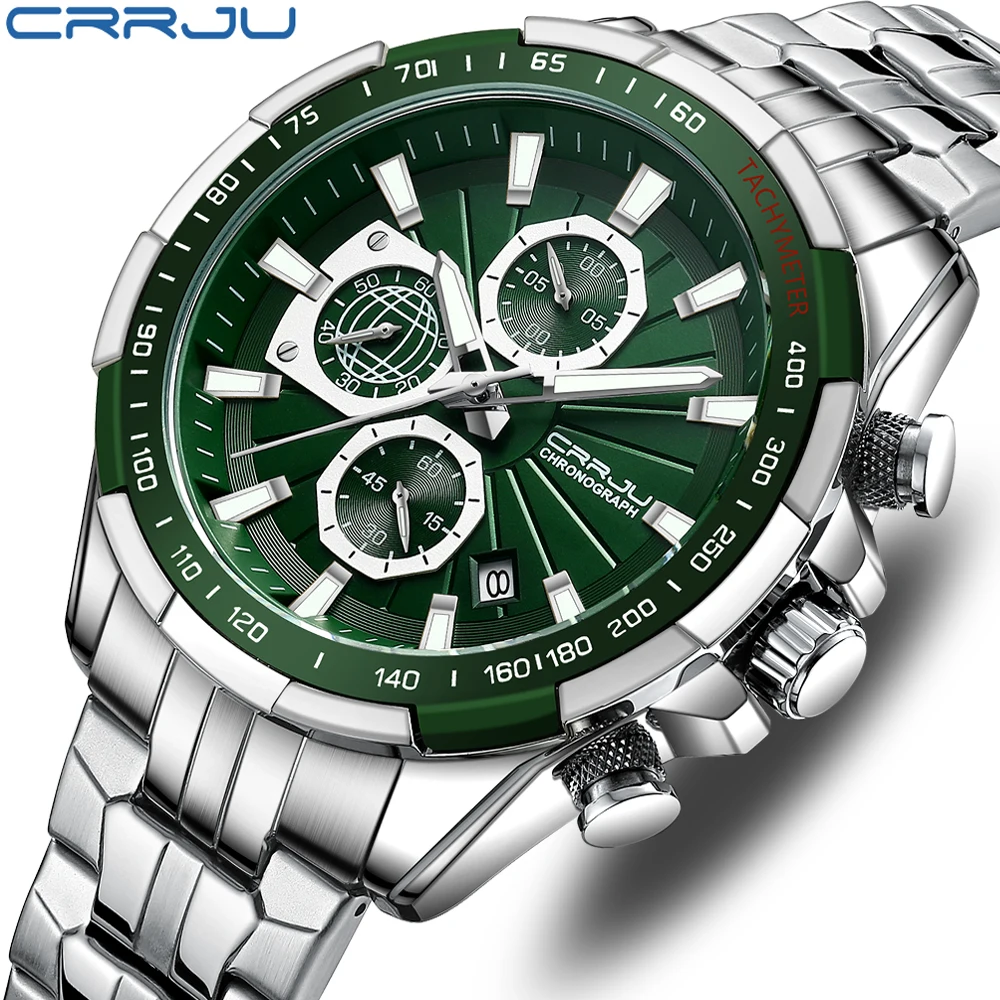 CRRJU-Men-s-Watches-Fashion-Business-Multifunction-Quartz-Chronograph ...