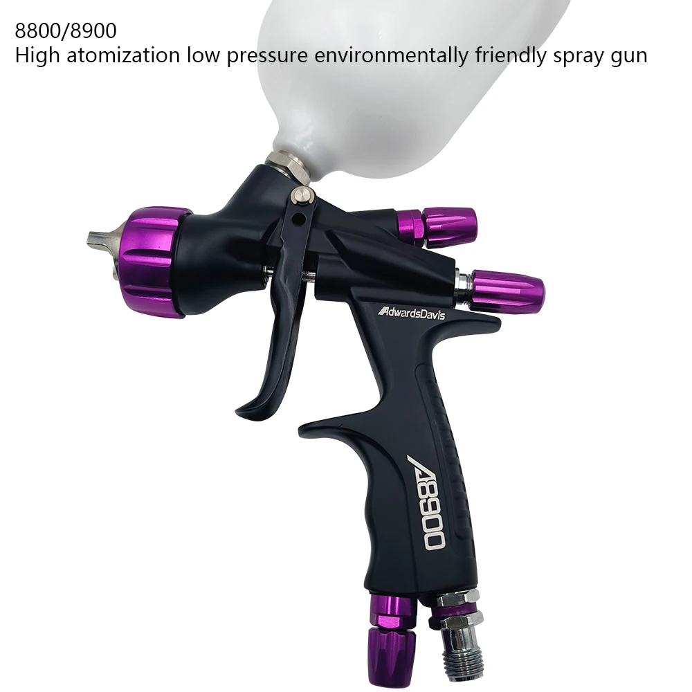 Pot-type-Spray-Gun-HVLP-Low-Pressure-Pneumatic-High-Atomization-Spray ...