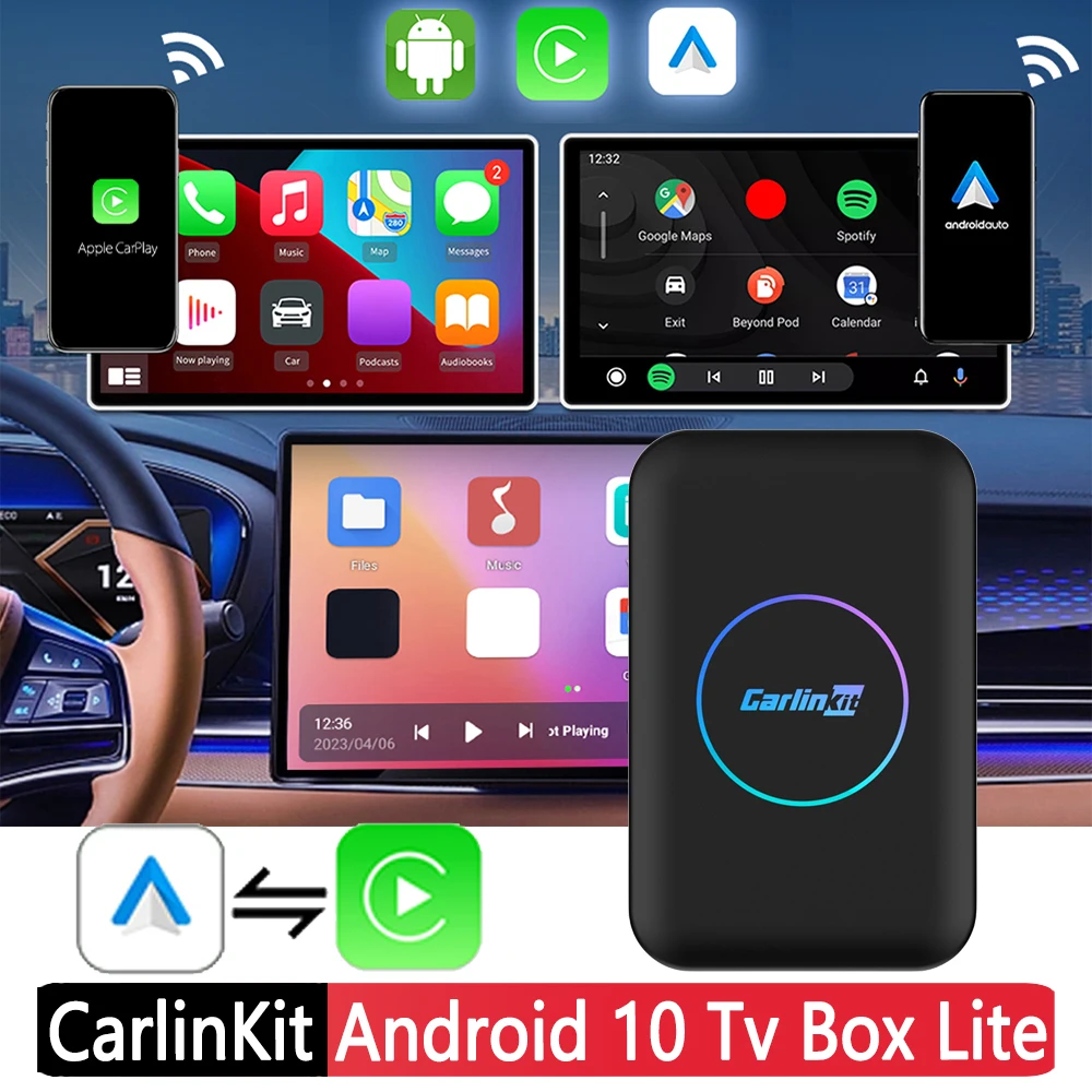 CarlinKit-Wireless-CarPlay-Android-10-0-TV-Box-Lite-CarPlay-Android ...