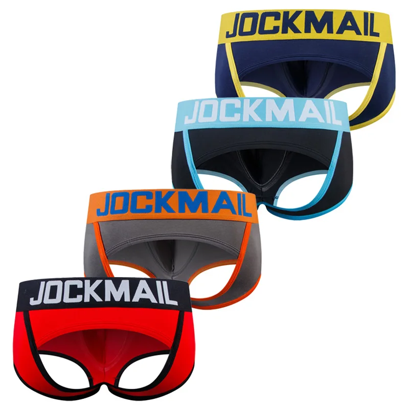 Jockmail-Men-Purified-Cotton-Underwear-Elastic-Panties-Men-Open-Panties ...