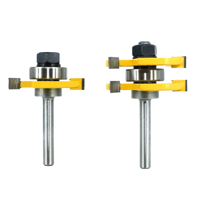 6 Mm -Es Szár Négyzet Alakú Fog Tenon Ízületi Vágóvágó Famegmunkáló ...