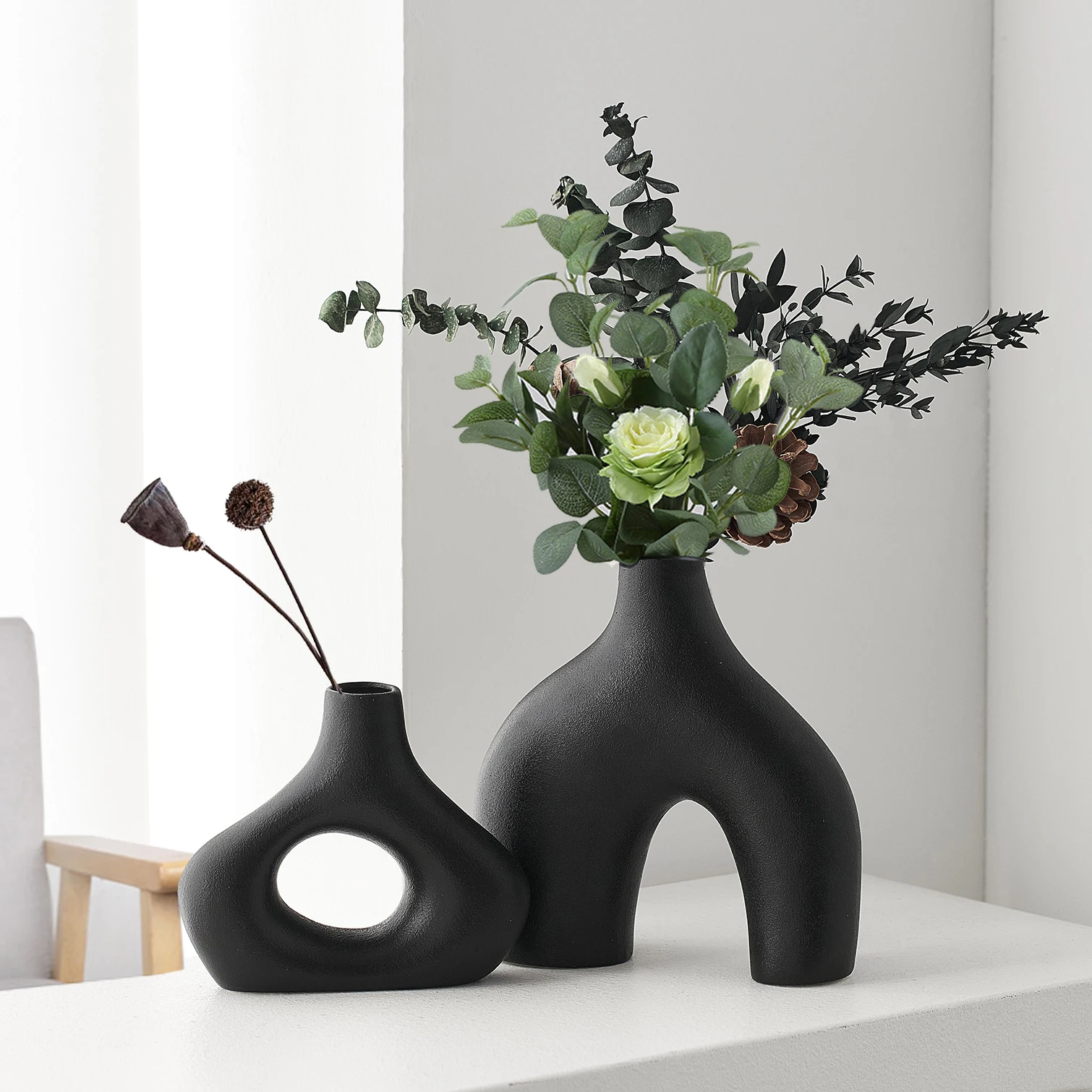 Flower-Vases-Home-Decor-Nordic-Ceramic-Vase-Home-Decoration-Accessories ...