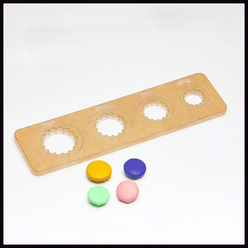 1pcs Handmade DIY Acrylic Leather Craft Snap Button Mold，Reusable ...