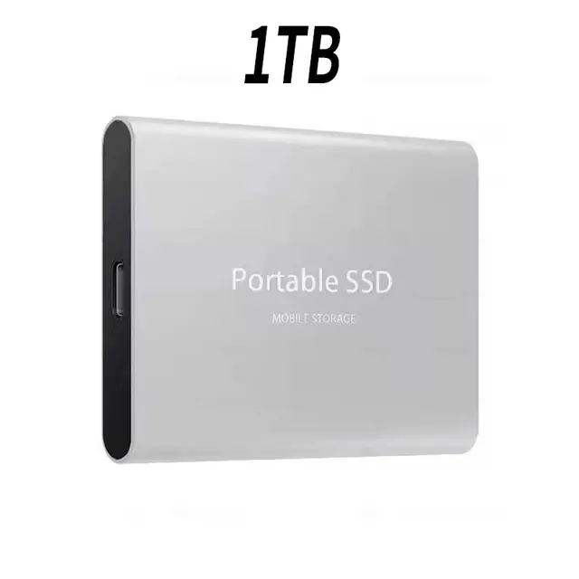 Portable SSD 1TB/2TB High-capacity USB/Type-C Interface High-speed Mini ...