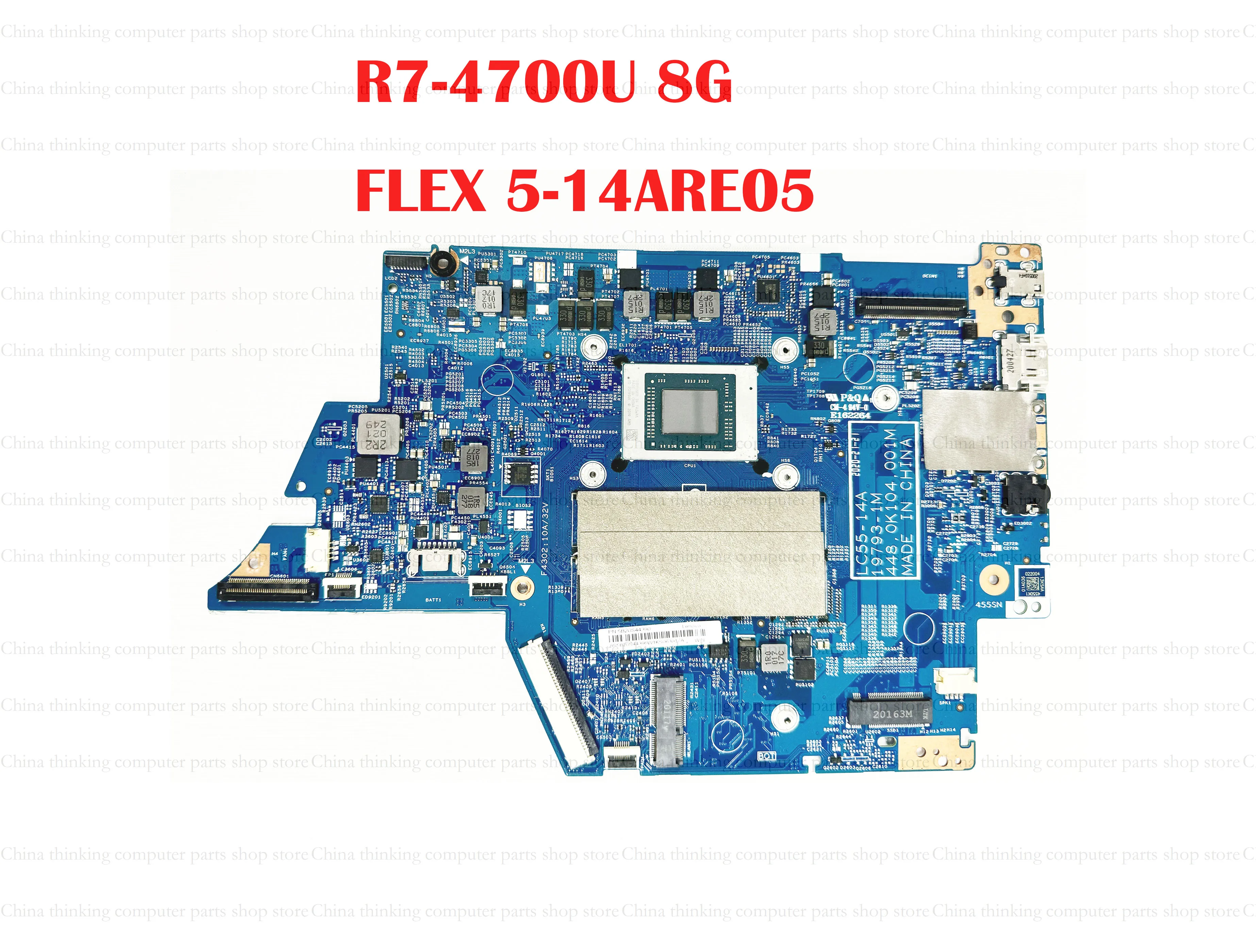 Mainboar-Motherboard-With-R7-4700U-8G-For-Lenovo-Flex-5-14ARE0-laptop ...