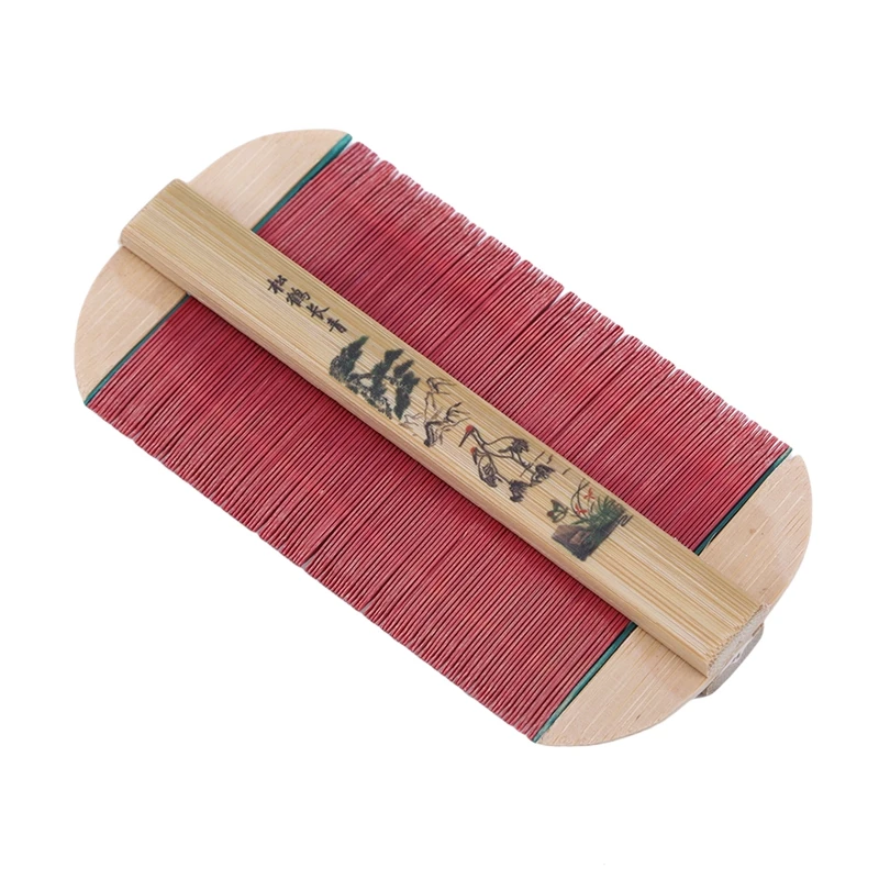 Traditional-Bamboo-Lice-Comb-Handmade-Dense-Comb-Rose-Remove-Itching ...