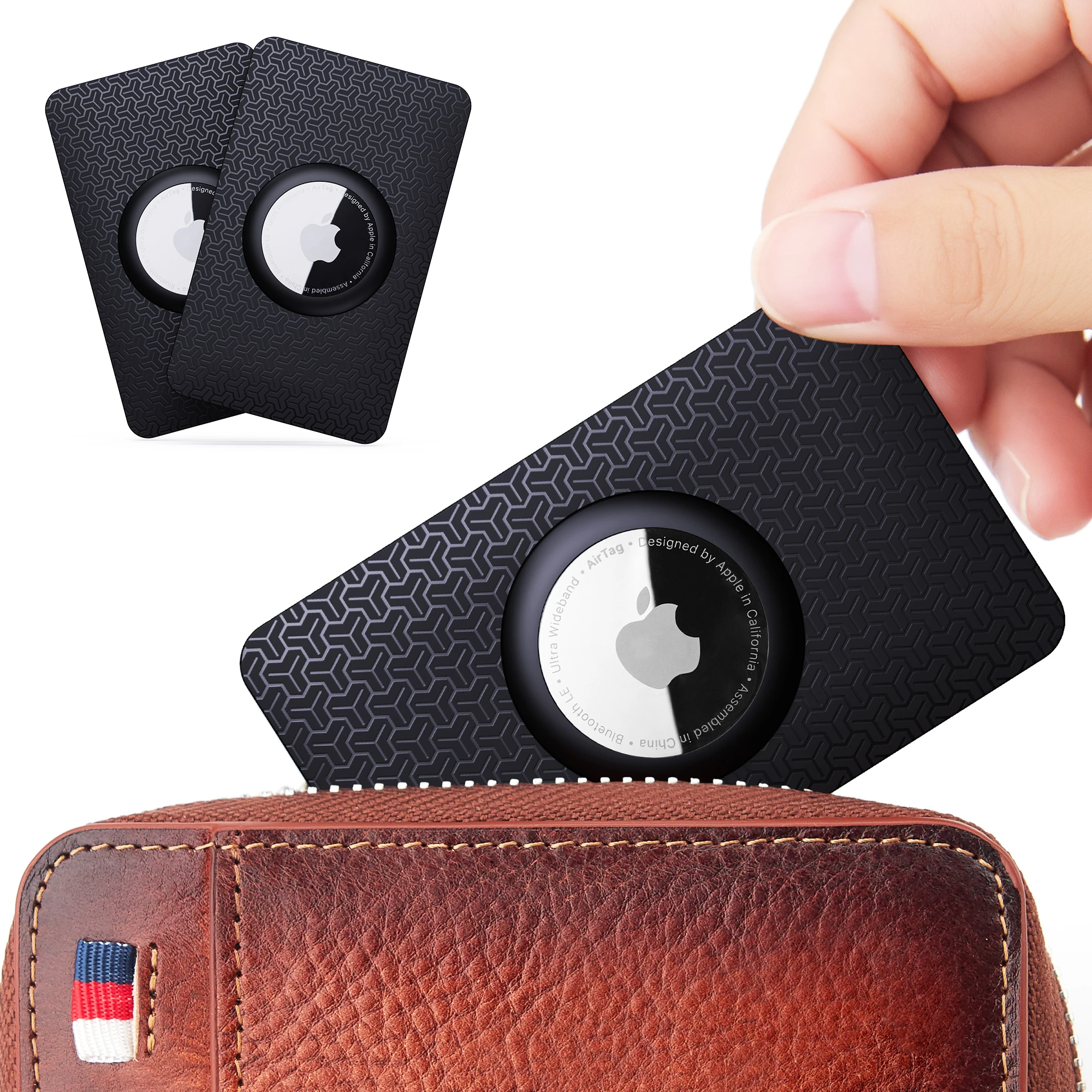 Smart Tag Protective Case Wallet | Apple Tag Accessories | Air Tags ...