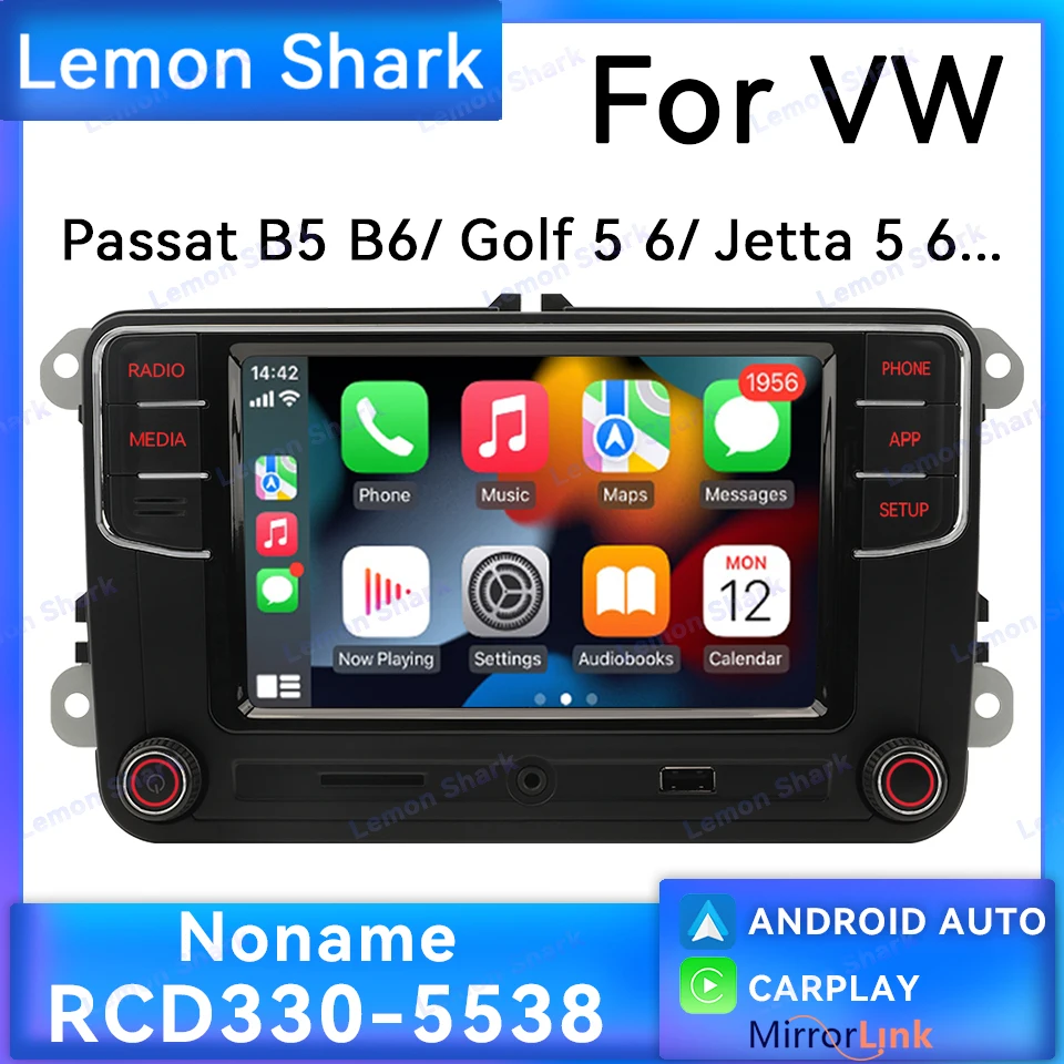 Noname-RCD330-Plus-MIB-Carplay-Car-Radio-6RD035187B-Android-Auto-AUX ...