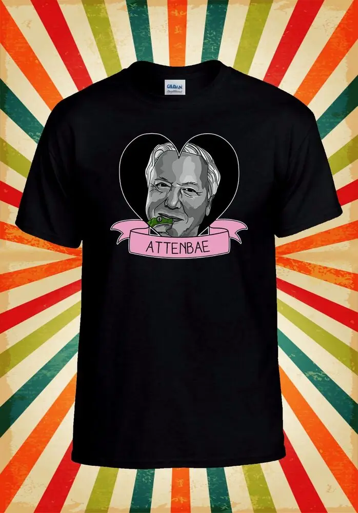Attenbae David Attenborough Cool Anime Graphic T-shirts For Men ...