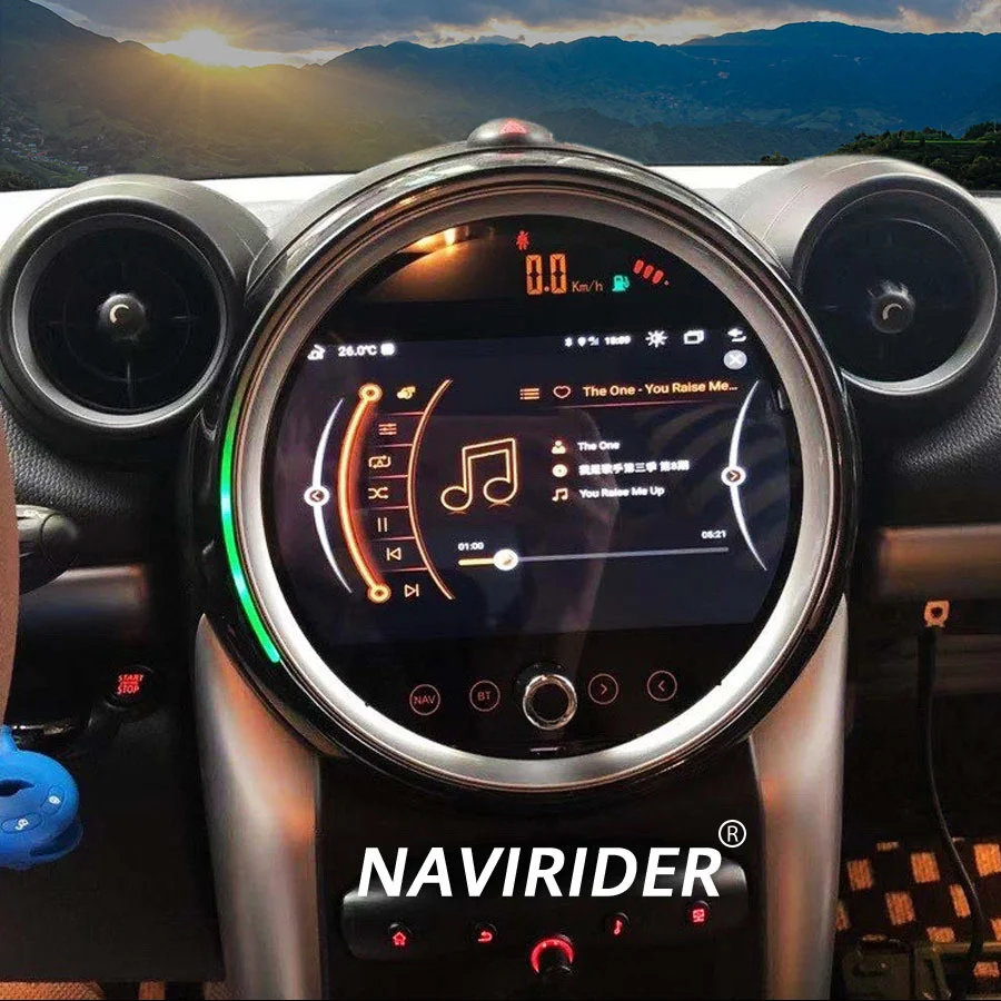 Android 12 Autoradio Screen For MINI COUNTRYMAN R60 R54 MINI COOPER GPS ...
