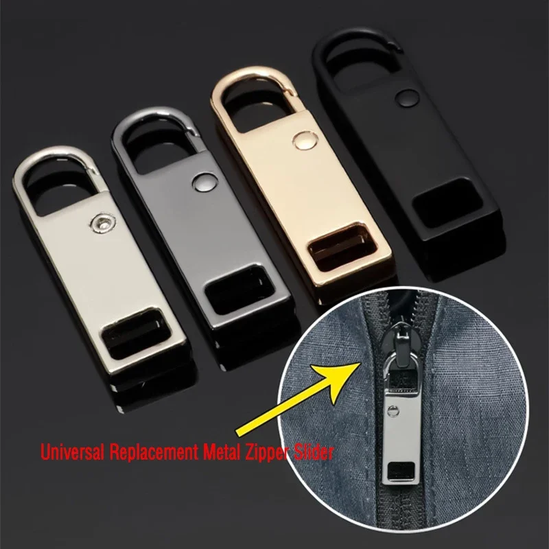 5/8Pcs Zipper Slider Puller Replacement Zipper Tab Repair Zippers ...