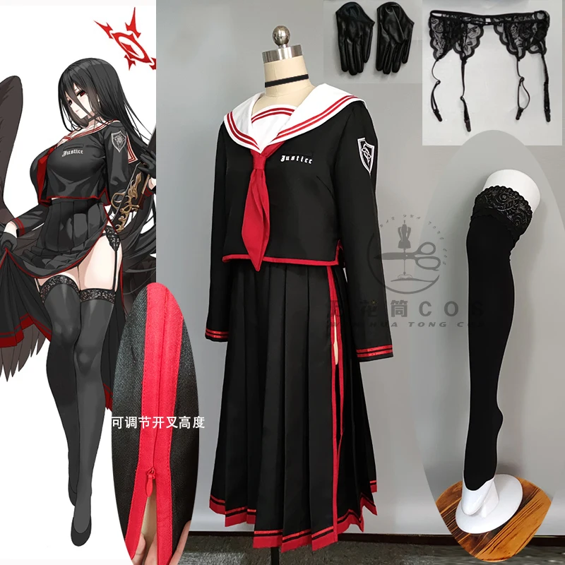 COS-KiKi-Anime-Blue-Archive-Hanekawa-Hasumi-Game-Suit-Cosplay-Costume ...