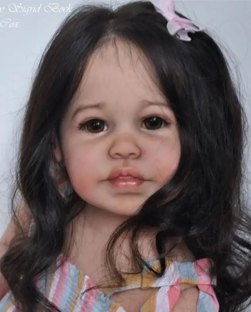 Boneca bebê reborn lin de 28 polegadas, fornecimento limitado ...