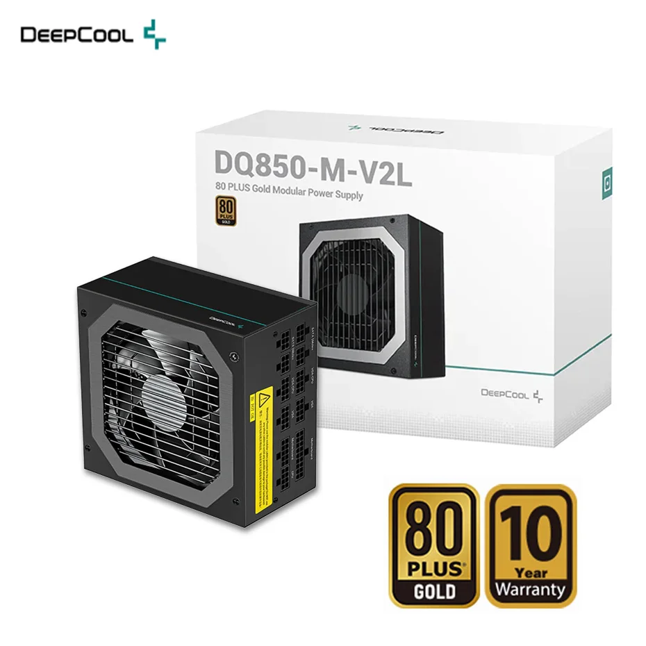 DEEPCOOL-DQ850-M-V2L-Rated-850W-Full-Modular-PC-Power-Supply-PSU-80 ...