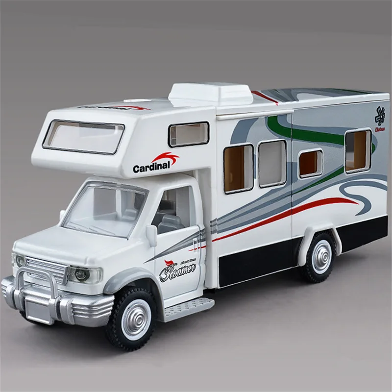 1-28-Diecast-Luxury-RV-Recreational-Vehicle-Car-Model-Metal-Camper-Van ...