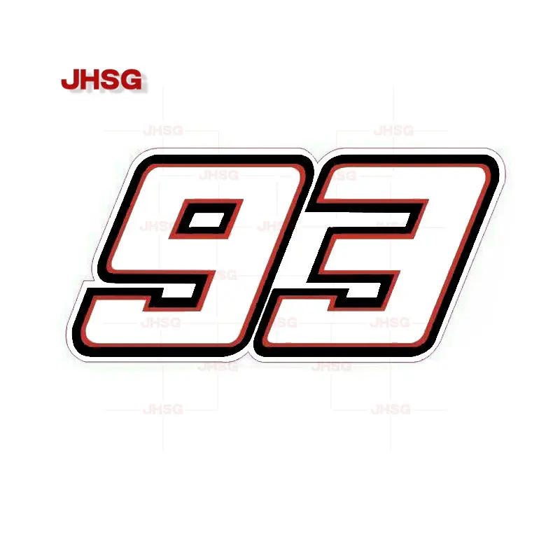 No-93-Stickers-Car-Stickers-Waterproof-Vinyl-Suitable-for-All-Kinds-of ...