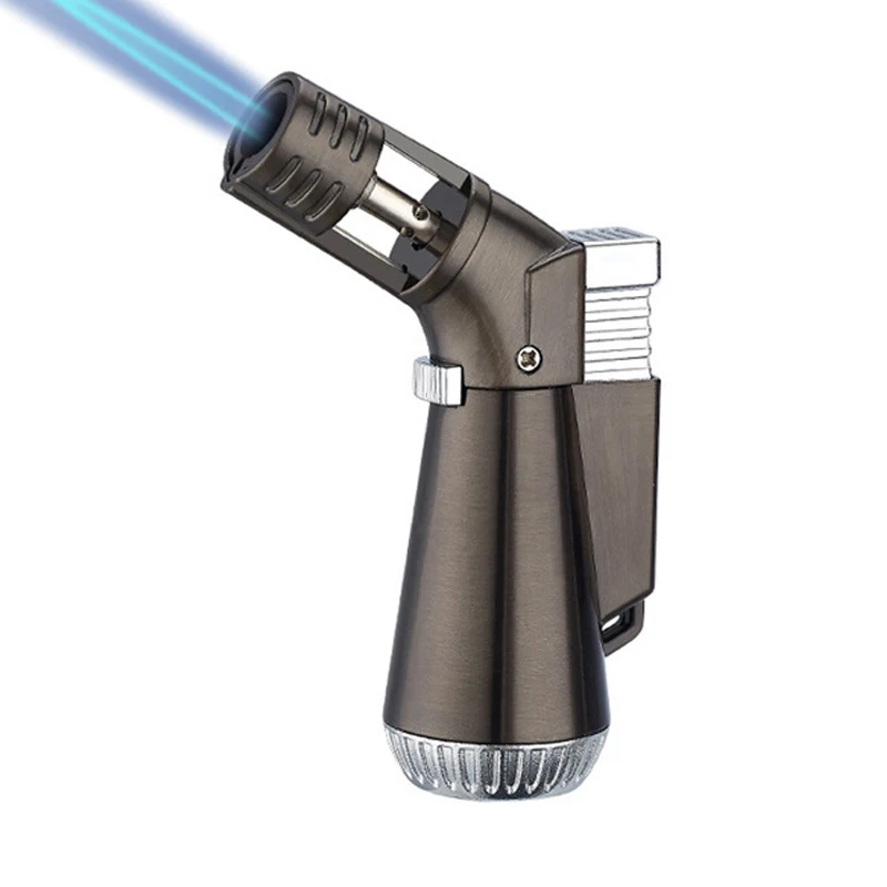 Metal-Gas-Lighter-Kitchen-Pastry-Cooking-Turbo-Torch-Lighter-Butane ...