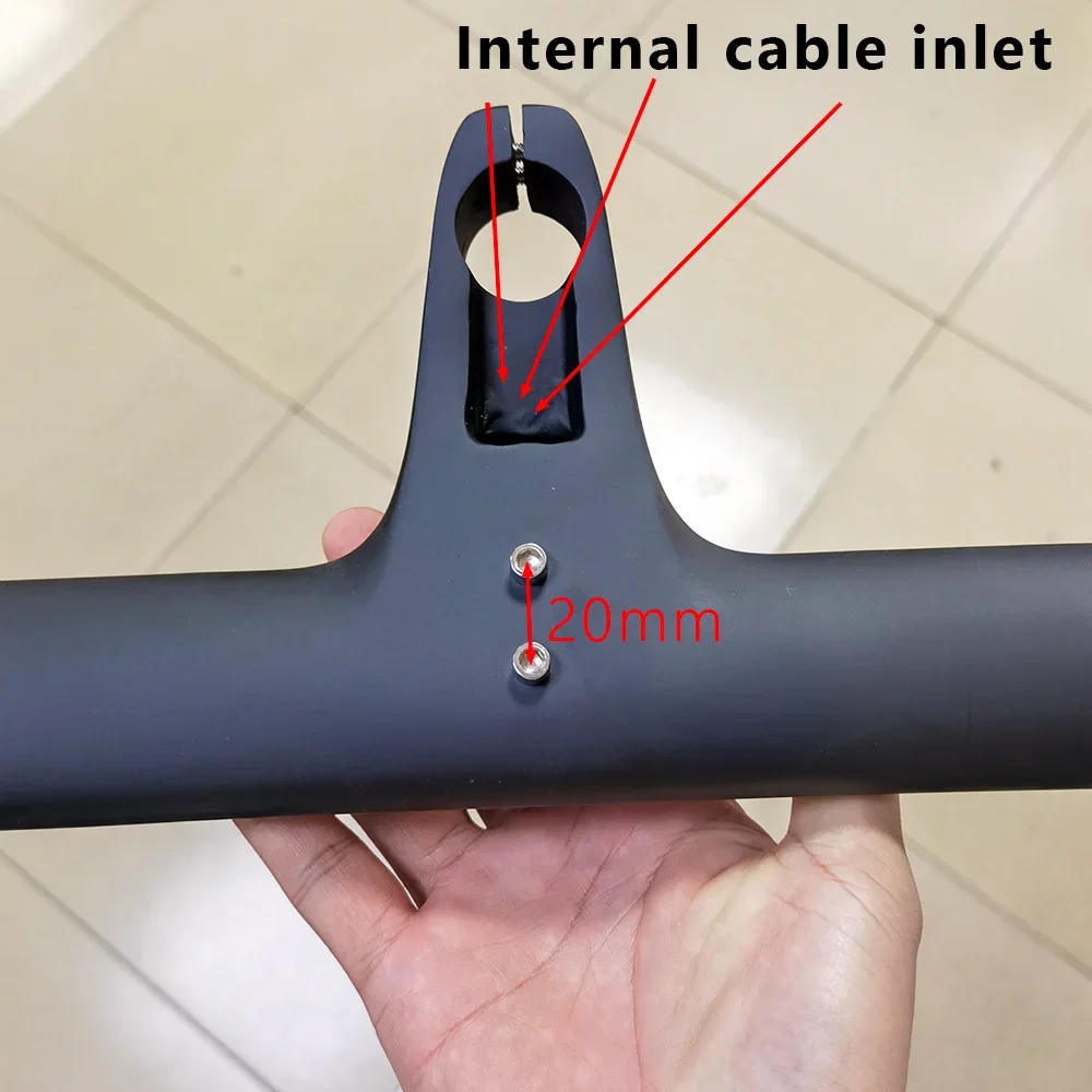 KOCEVLO Road Bike Full Carbon Integrated Bicycle Handlebar For Sunspeed ...