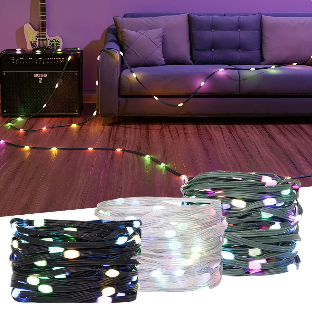 WS2812B LED String DreamColor Party Christmas Light Individually ...