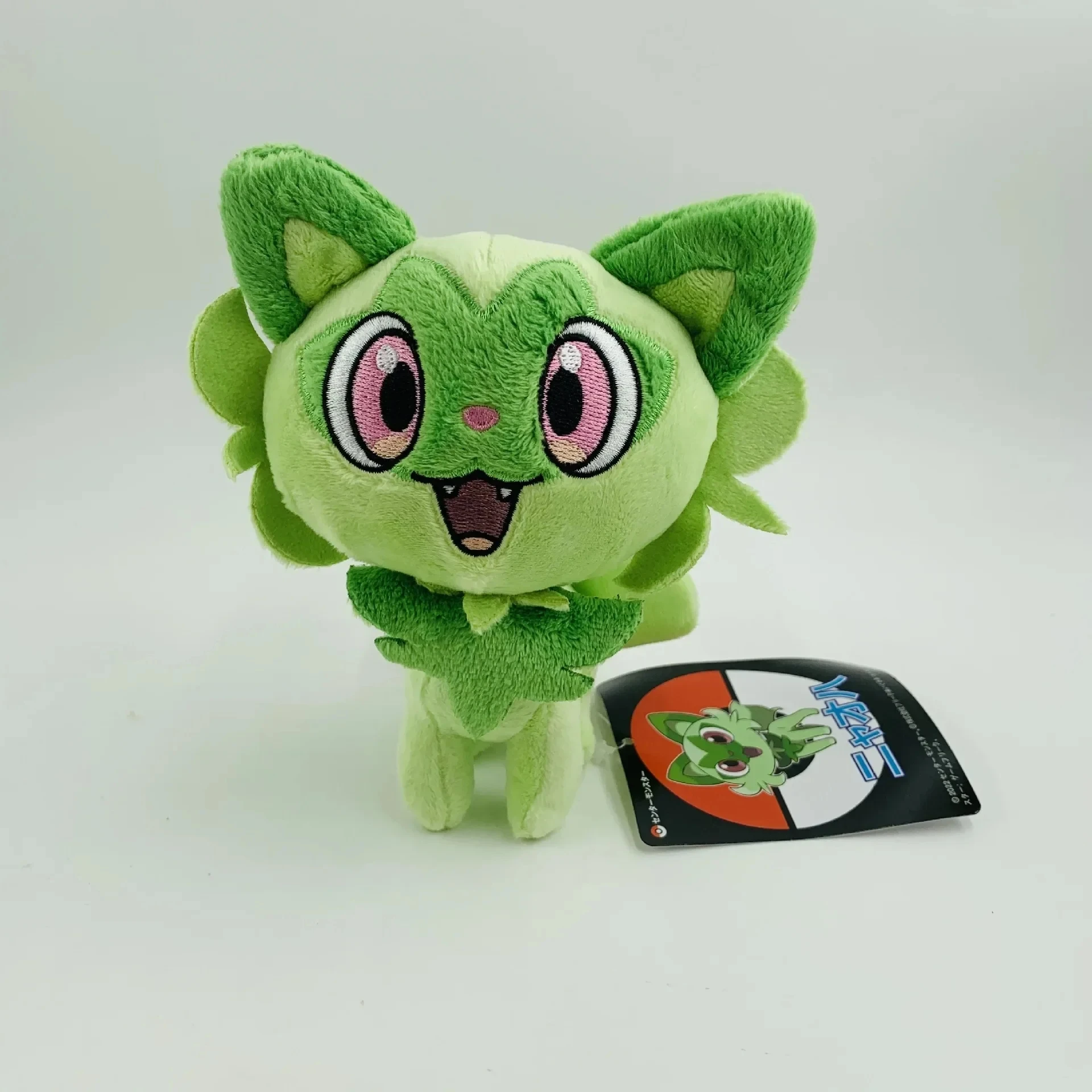 Pokemon-16cm-sprigatito-plush-green-new-leaf-cat-plush-toy-game-Pokemon ...