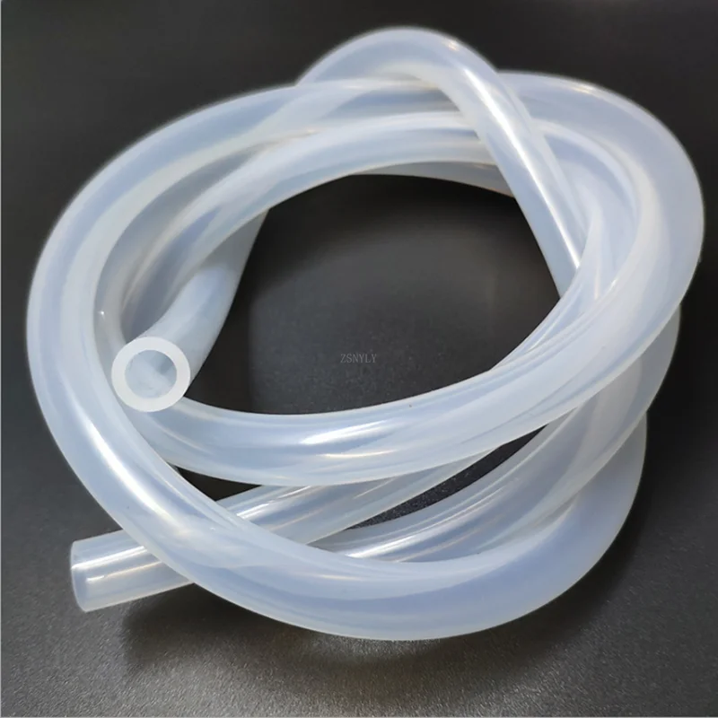 Mangueira de silicone 4mm 6mm 8mm10mm 12mm tubulação transparente ...