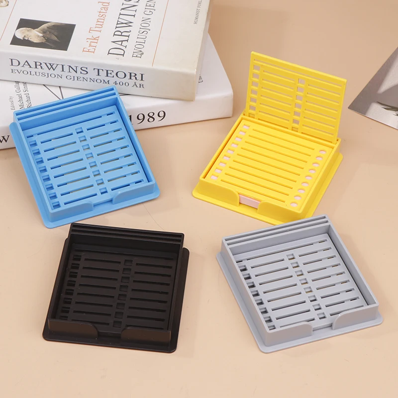 Sticky-Note-Dispenser-Home-Desktop-Sticky-Note-Holder-With-Stencil ...