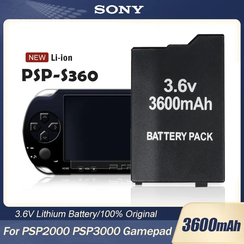 3-6V-3600mAh-Lithium-Rechargeable-Battery-Pack-For-Sony-PSP-2000-PSP-3000-PSP2000-PSP3000 ...
