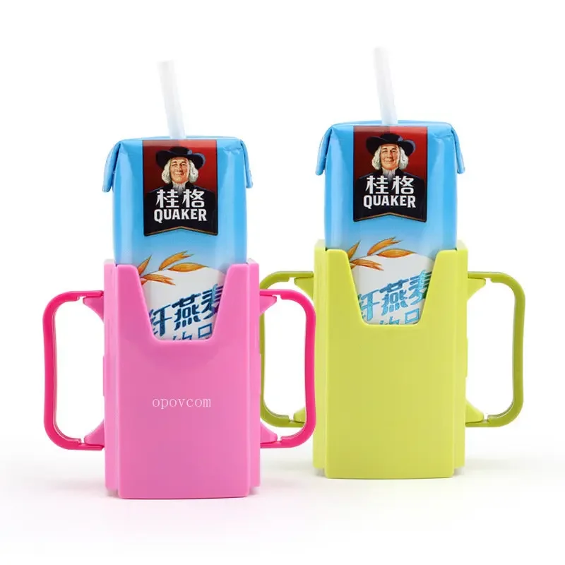 Retractable-Baby-Water-Bottle-Cup-Holder-Kids-Children-Juice-Milk-Box ...