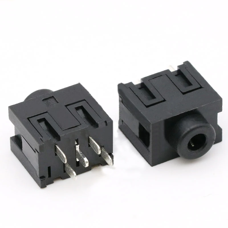 4pcs PJ-333 3.5mm 5Pin Audio Plug jack 3.5 mm DIP Headset / Headphone ...