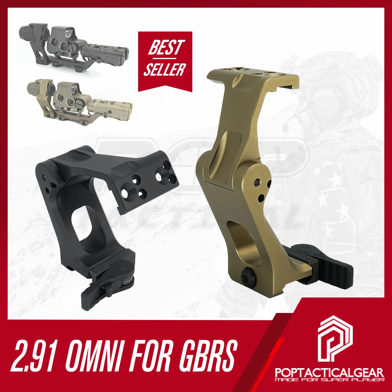 2023-New-Tactical-GBRS-OMNI-FTC-QD-Mount-For-Magnifier-Scope ...