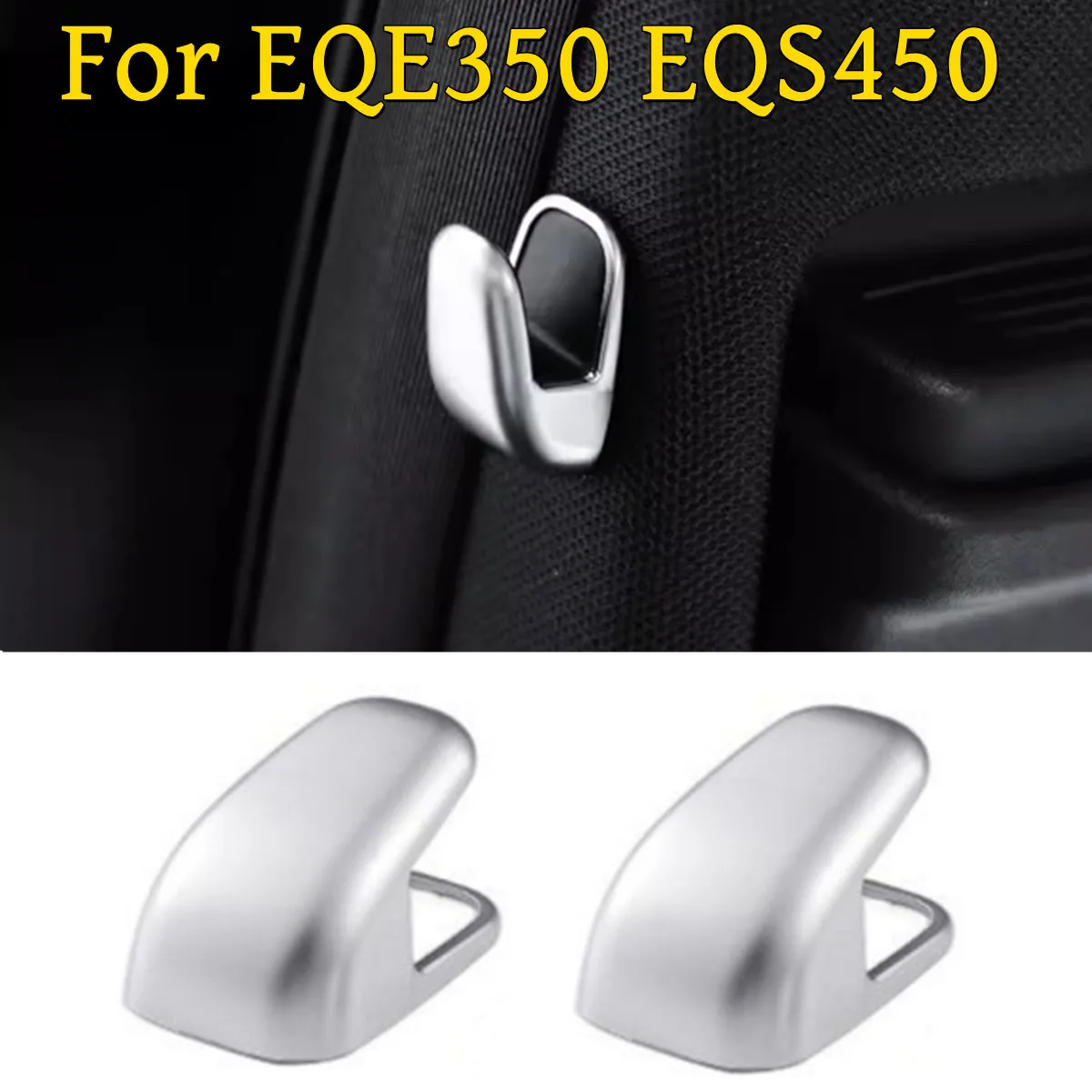 Car-Styling-Interior-Window-B-Pillar-Hook-Silver-Cover-Trim-For ...