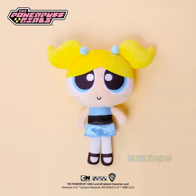 Blossom Bubbles Buttercup Dolls The Powerpuff Girls Plush Doll Bag