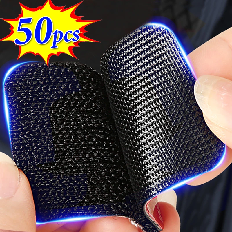 50-2pcs-Car-Carpet-Fixing-Stickers-Double-Faced-High-Adhesive-Fixed ...
