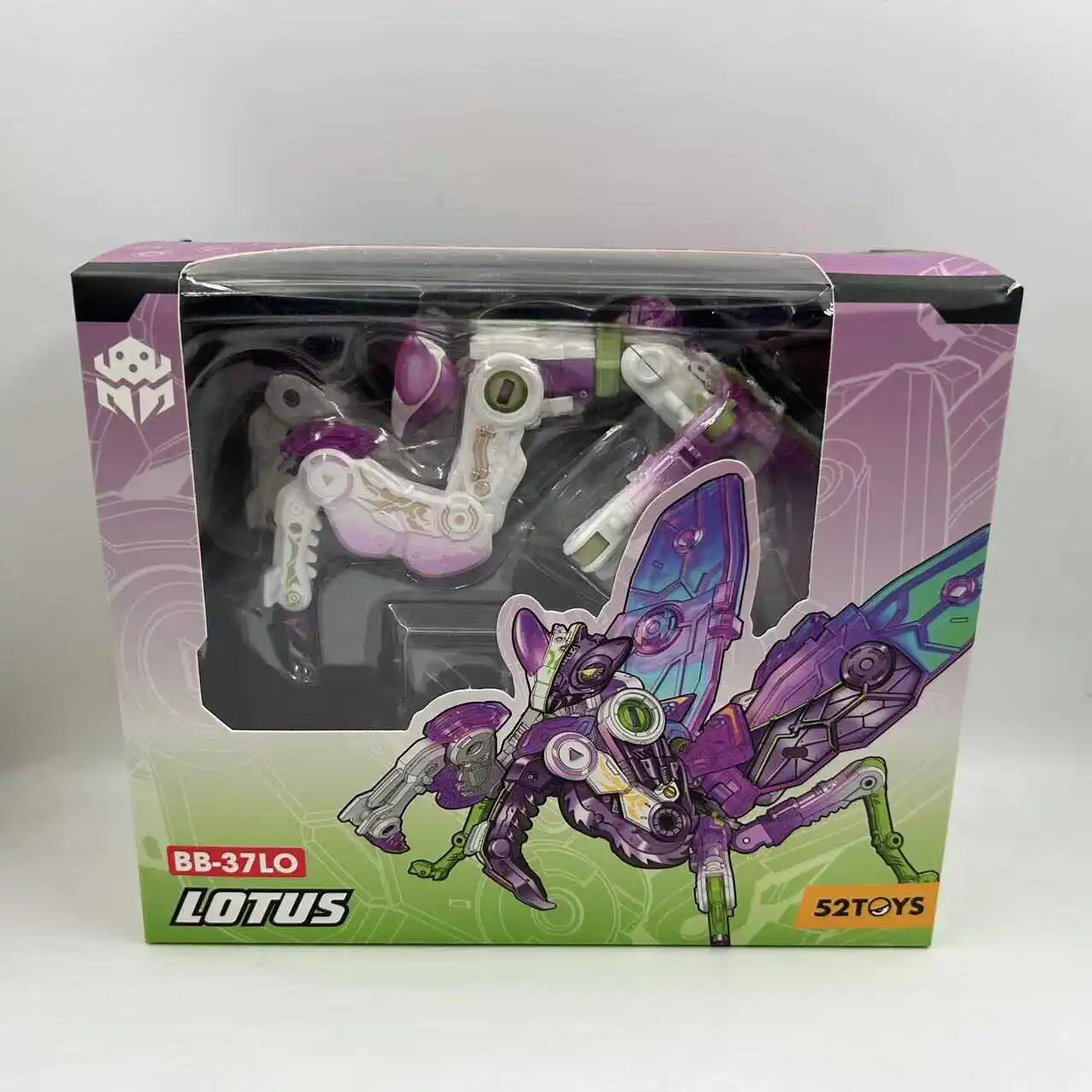 52TOYS BEASTBOX Series Lotus Praying Mantis Steam Wave Transformation ...