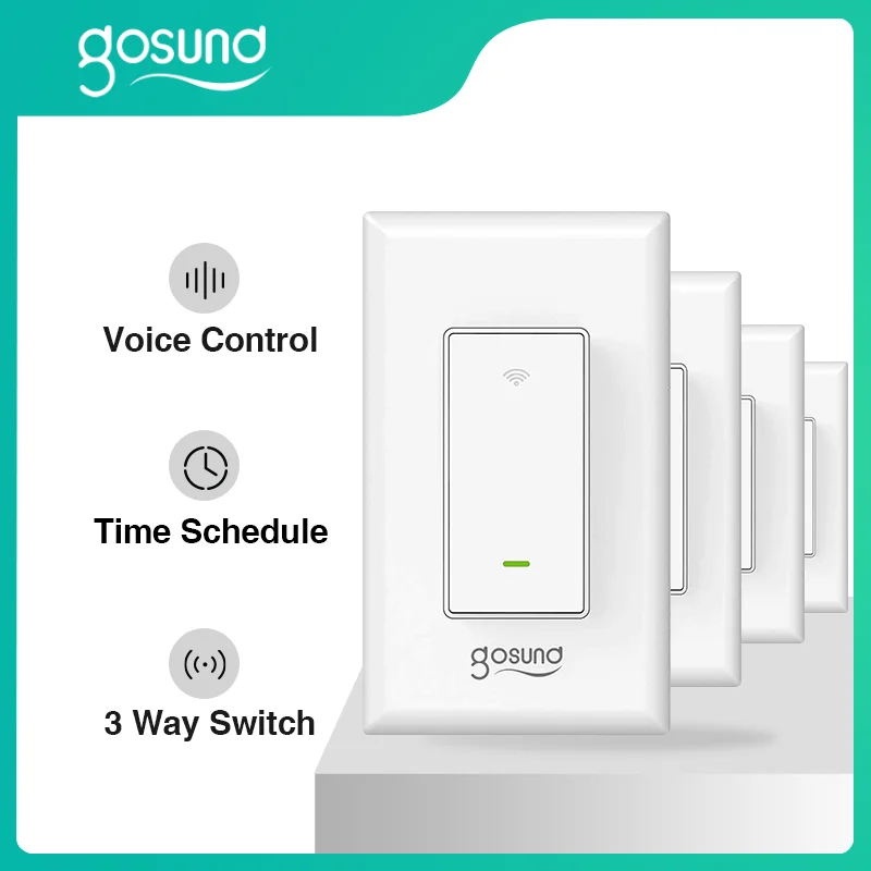 Smart Light Switches | Gosund Smart Switch | Wi-fi Light Switch | Smart ...