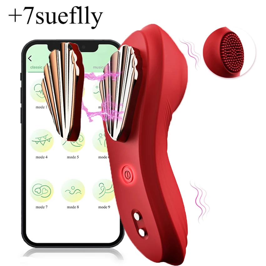 App Bluetooth Vibrators for Women Wearable Panty G Spot Sex Toys Magnetic Vibrator Mini Clitoris ...