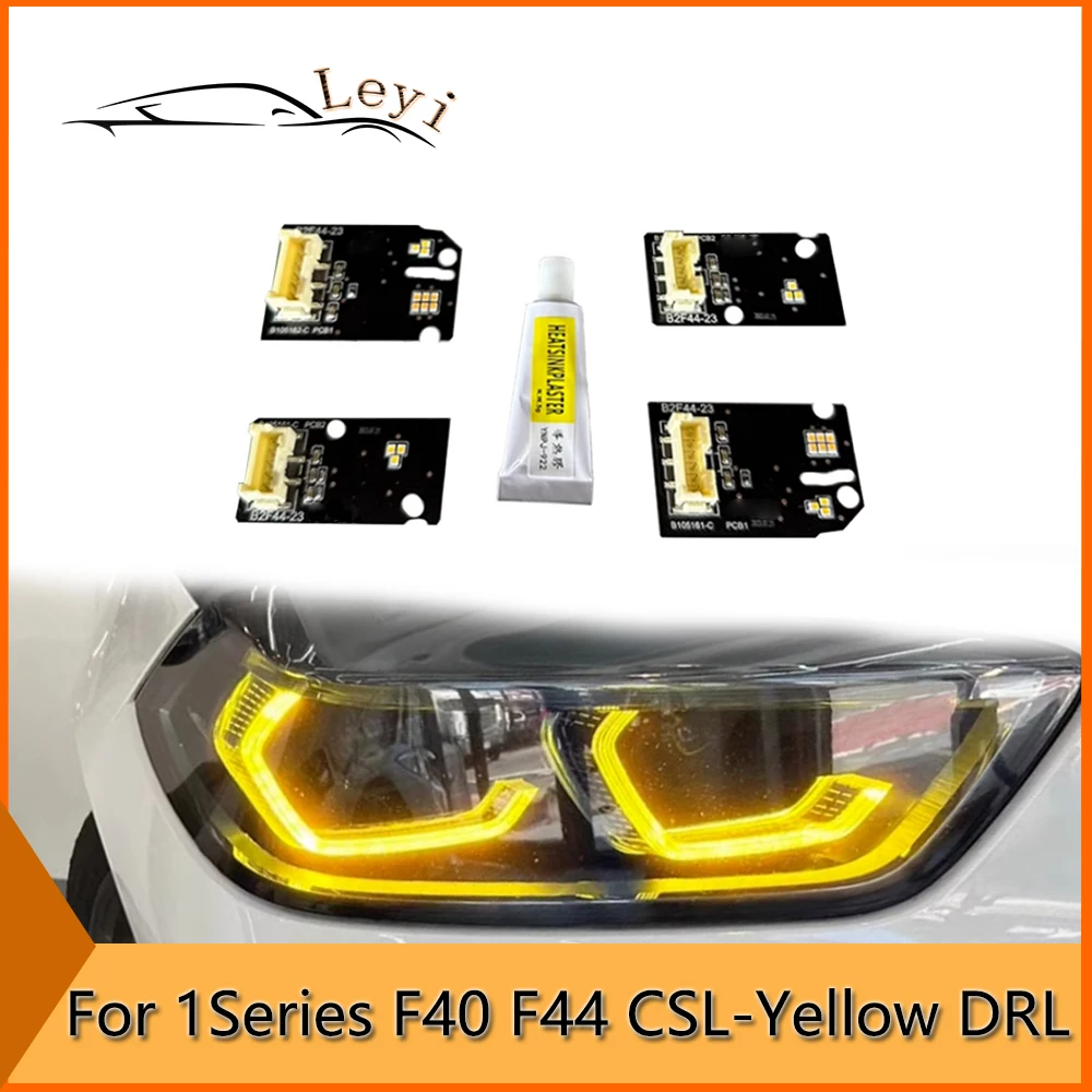 CSL-Gold-Yellow-DRL-Lights-LED-Module-Set-For-BMX-1series-F40-F44 ...