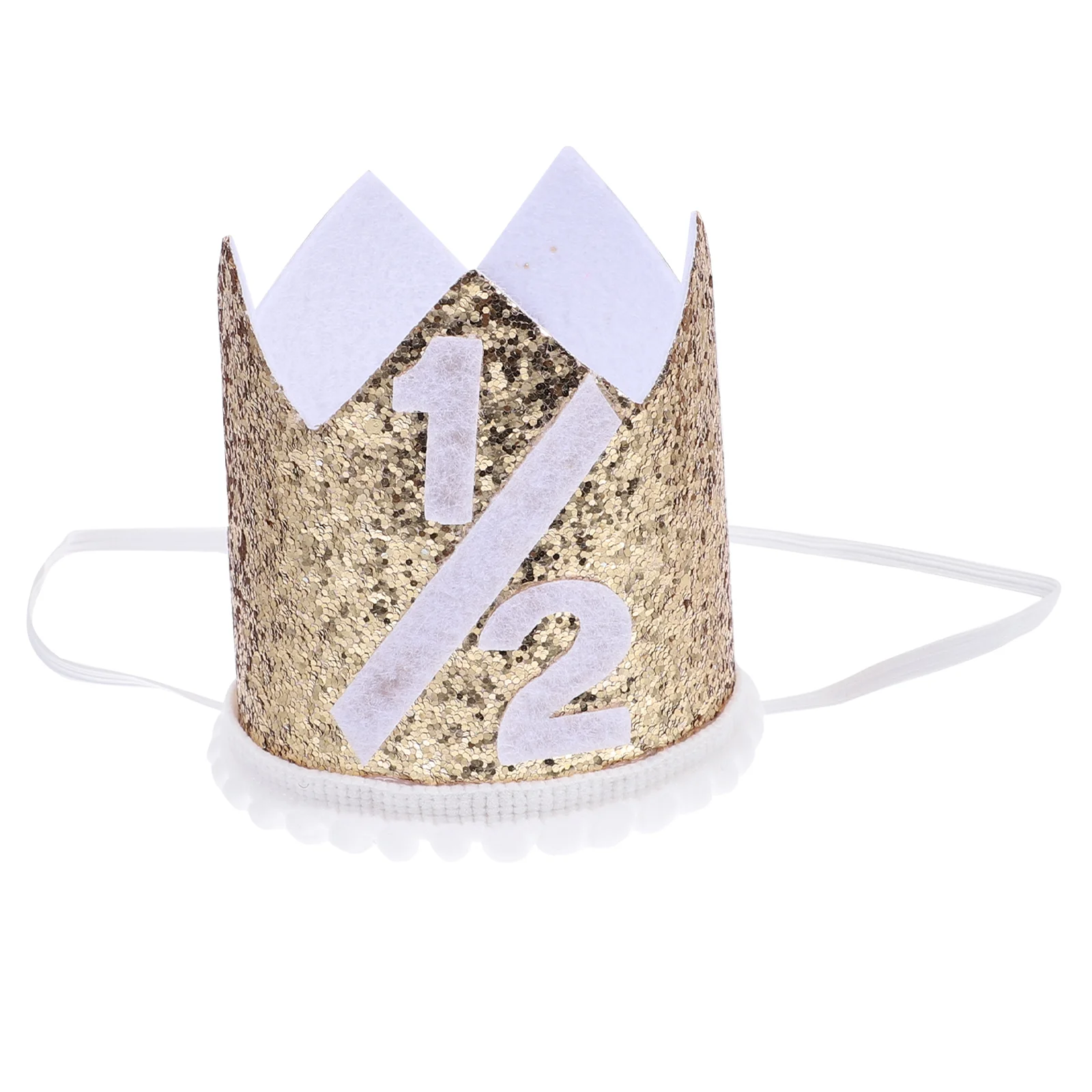 Half-Birthday-Hat-Kid-Party-1-2-Decor-Celebration-Baby-Shower-Photo ...